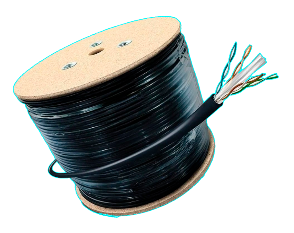 CABLE UTP CAT6 (EXTERNO) ROLLO VOYAGER 305MTS :: Serial Center