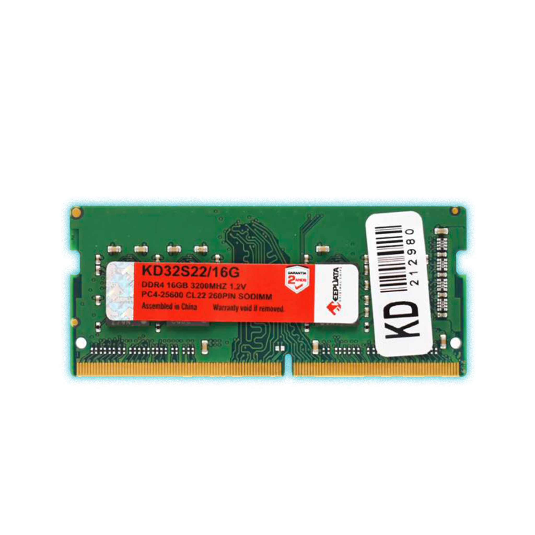 MEMORIA RAM (NB) 16GB DDR4 3200MHZ KEEPDATA KD32S22/16G :: Serial Center