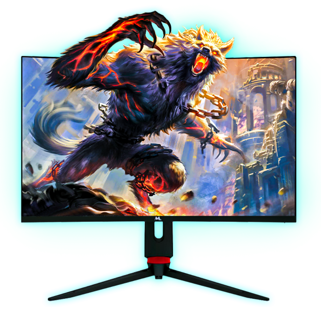 MONITOR CURVO 27" MTEK ( HDMI, DP 1080P) 240HZ 1MS :: Serial Center