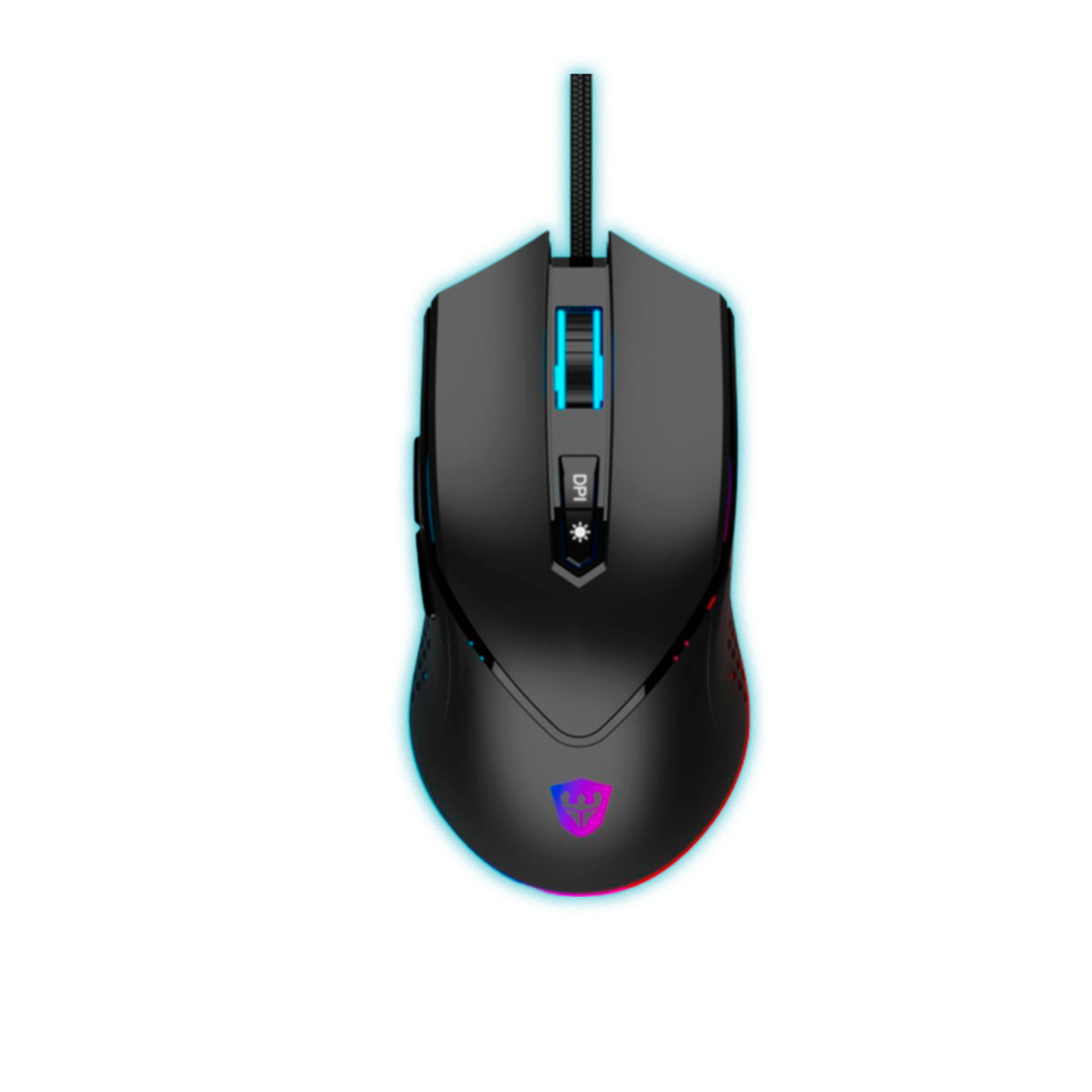 MOUSE GAMING SATE A-GM09 RGB 7 BOTONES :: Serial Center