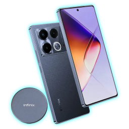 CELULAR INFINIX NOTE 40 PRO X6850 12/256GB LTE DS NFC 6.68" BLACK ...