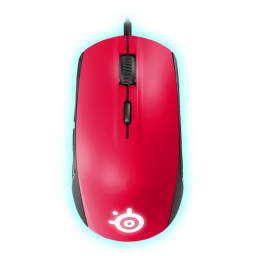 MOUSE GAMING STEELSERIES RIVAL 100 FORGE RED :: Serial Center