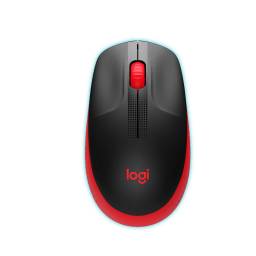 MOUSE WIRELESS/INALAMBRICO LOGITECH M190 (ROJO/NEGRO) :: Serial Center